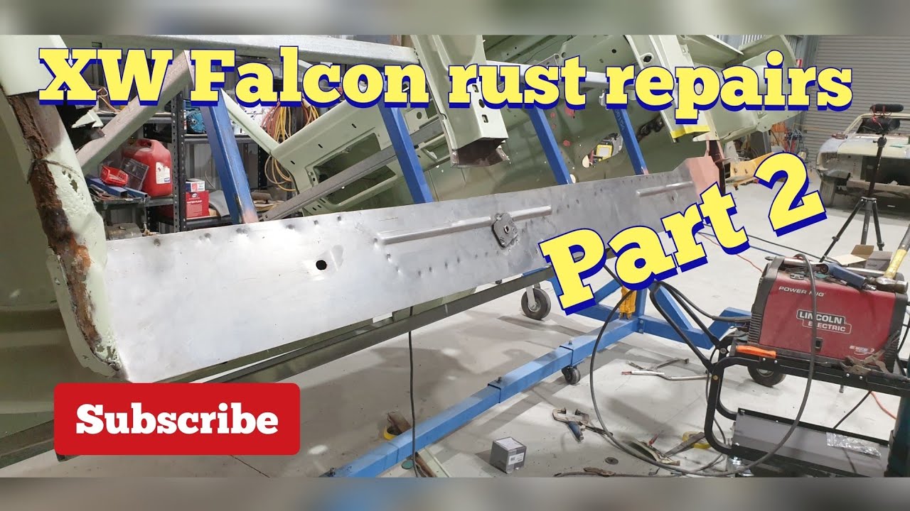 XW falcon rust repairs part 2 - YouTube