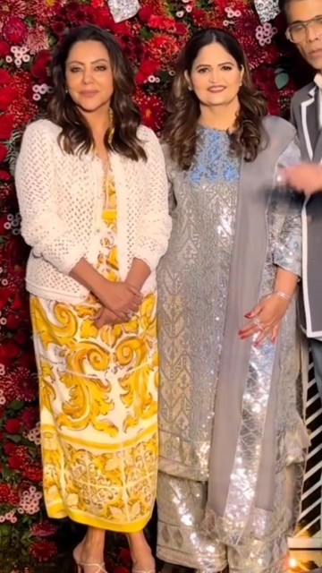 Gauri Khan at Usha Kakade's birthday party, #trendingshorts #shortvideo ...
