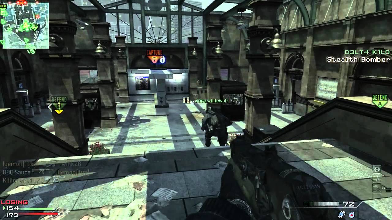 MW3 Game 516 DOM Underground Win (Late) 30-11 PP90M1 Gameplay - YouTube