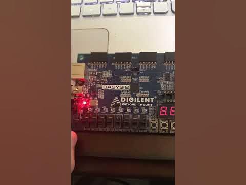 DIGILENT BASYS 2 BOARD PROGRAMMED LIKE CAR BLINKER! - YouTube