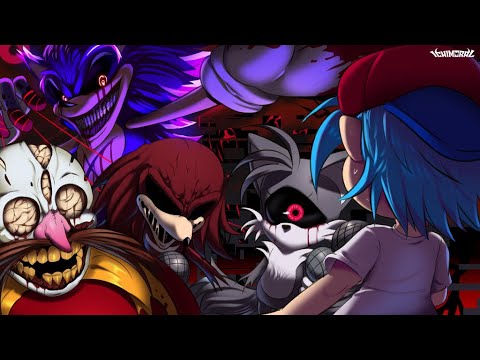 Friday Night Funkin' VS Sonic.exe - Triple Trouble (Boys Redone + brodo Remix)