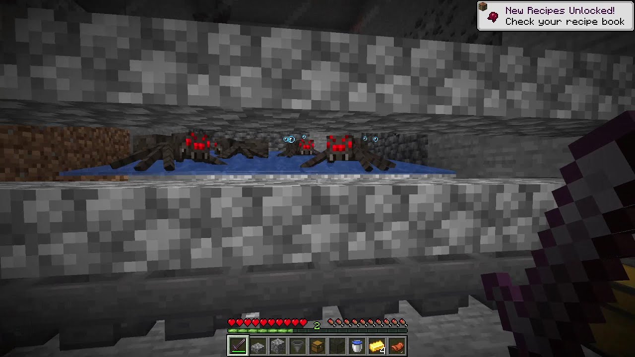 Easy Spider Farm/XP Grinder (Spawner) | Minecraft 1.17 - YouTube