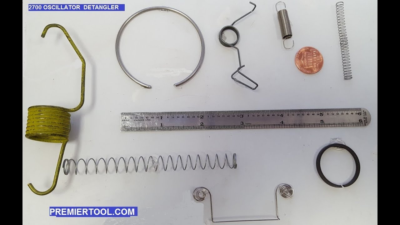 2700 Oscillator Spring Detangler - YouTube
