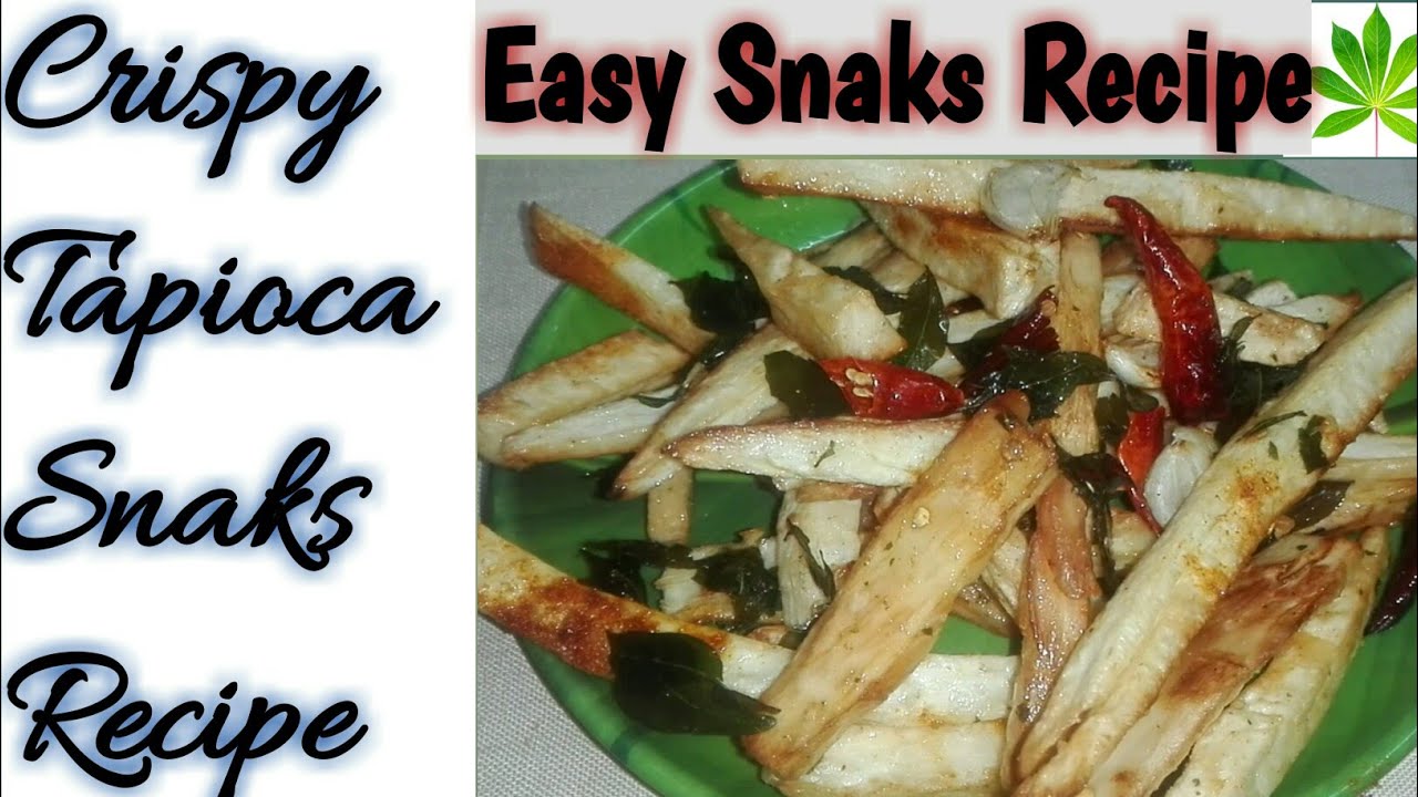 Tapioca Big Finger fries Recipe || Tapioca Recipe || Maravalli kizhangu ...