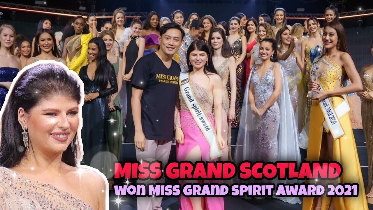 MISS GRAND SCOTLAND 2020- GRAND SPIRIT AWARD - YouTube