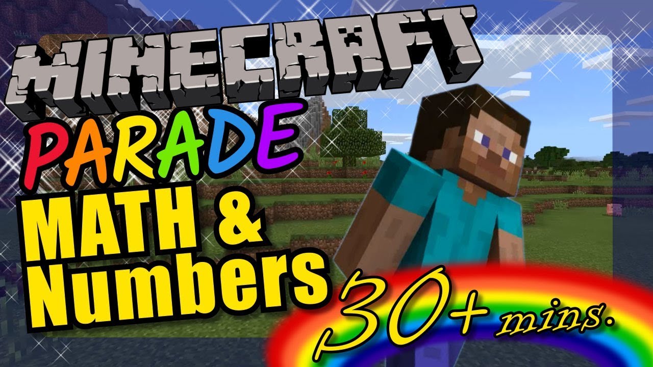 Minecraft Themed Kids Video - Numbers and Simple Math - YouTube
