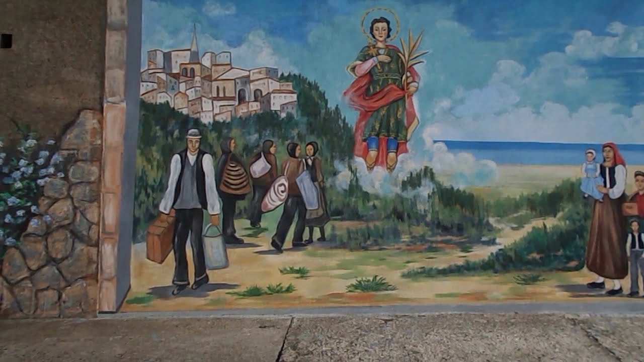 Isca Sullo Ionio - Borgo: il dott. Pasquale Nestico dona murales (2019 ...