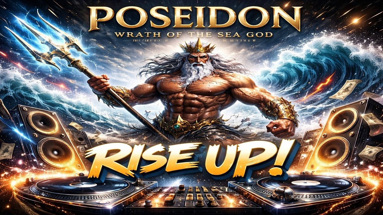 POSEIDON vs The Sea 🌊 Wrath of the Ocean God | Greek Mythic Song - YouTube