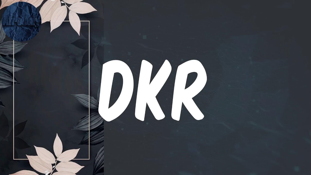 (Lyrics) DKR - Booba - YouTube