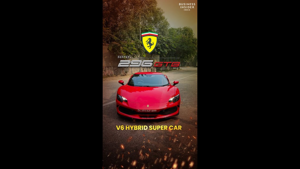 Ferrari 296 GTB Overview | Electric Super Car with 830 Horsepower ...