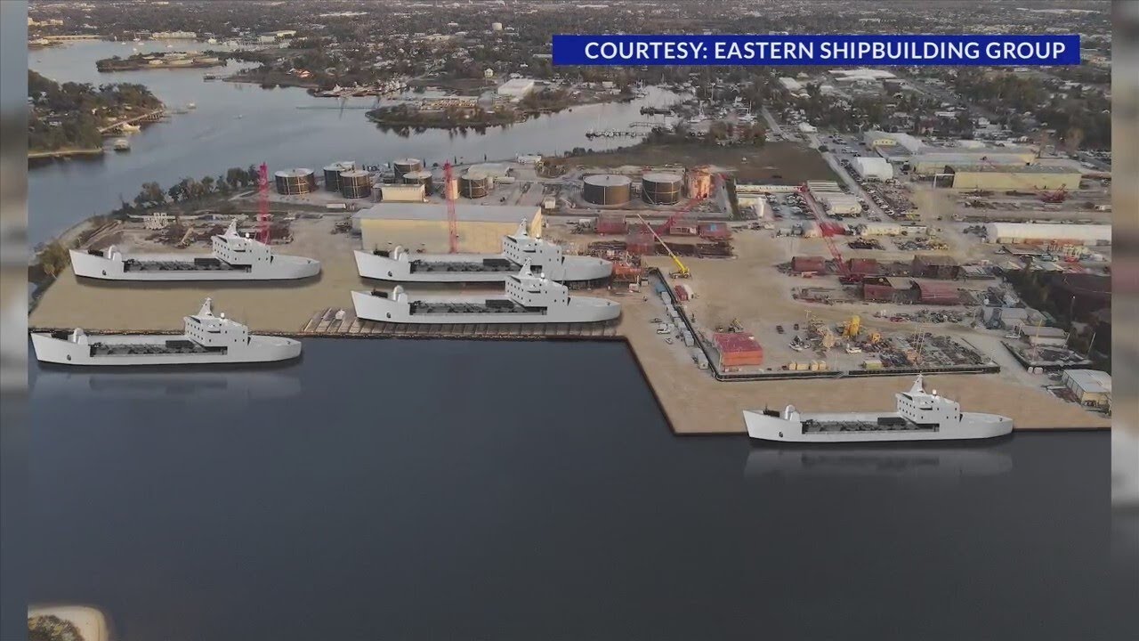 Eastern Shipbuilding Group's new facility will have an economic impact ...