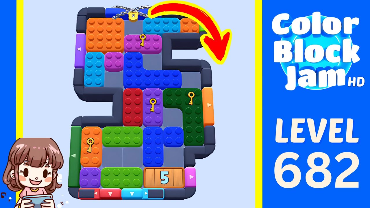 Color Block Jam Level 682 Solution Walkthrough - YouTube