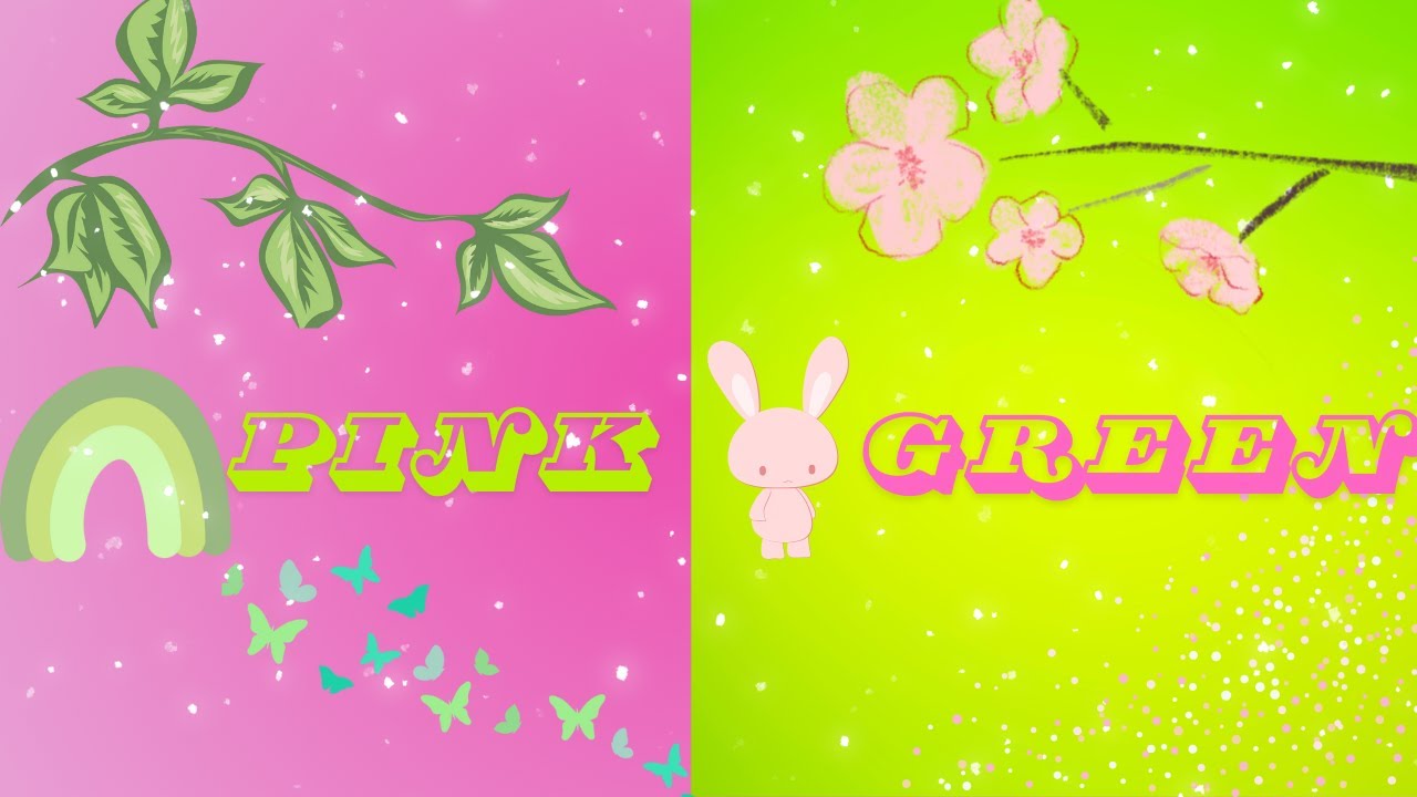 green vs pink life style.#vs Green vs pink 💗💚#shortsfeed # ...