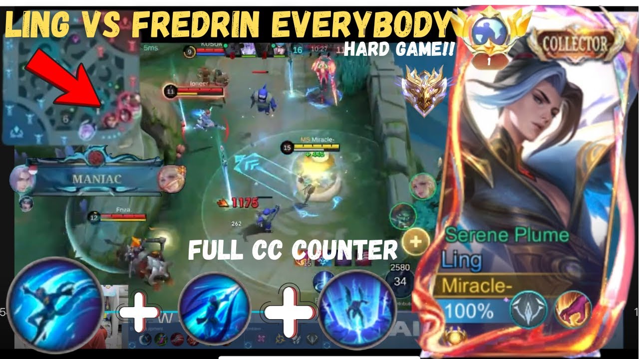 LING FASTHAND MAKRO HARD CARRY AGAINST FULL COUNTER PRO FREDRIN ...