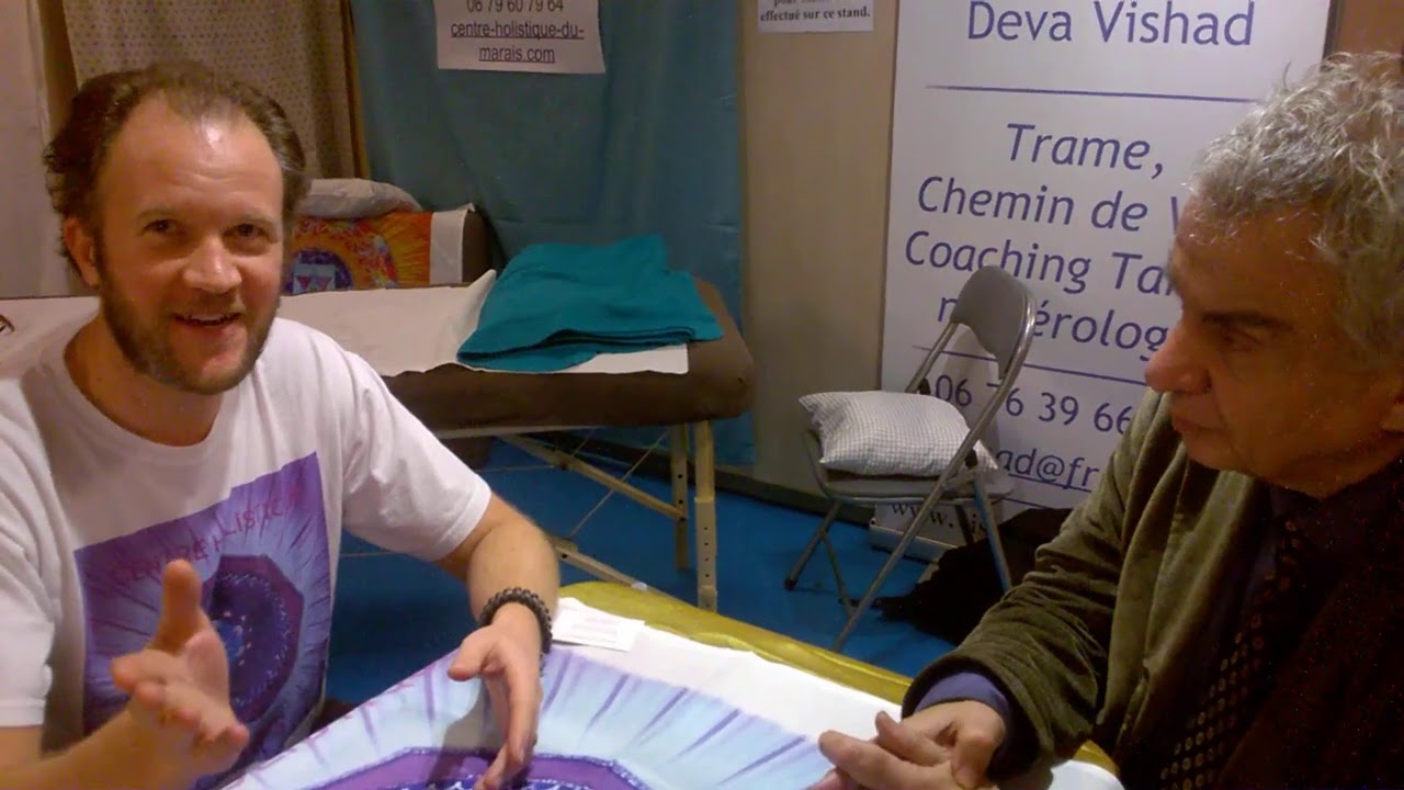 Jacques Halbronn interviewe Deva Vishad sur le Coaching Tarot - YouTube