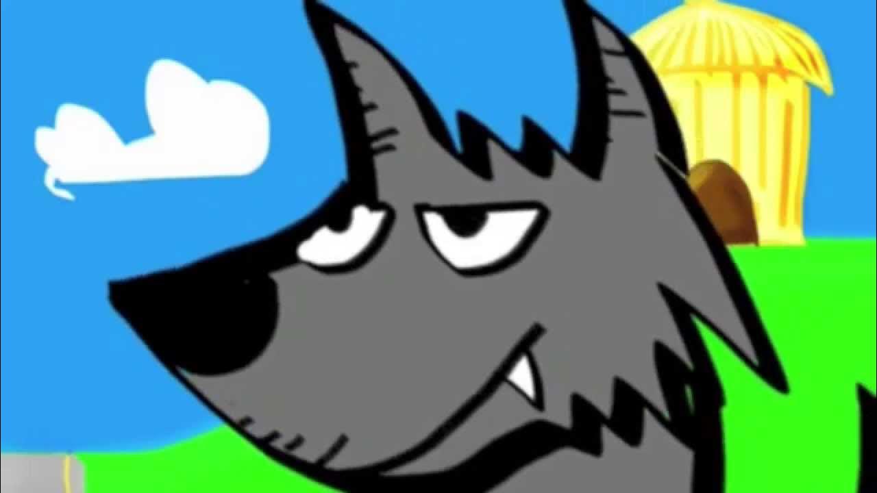 Big bad wolf song (three little pigs) - YouTube