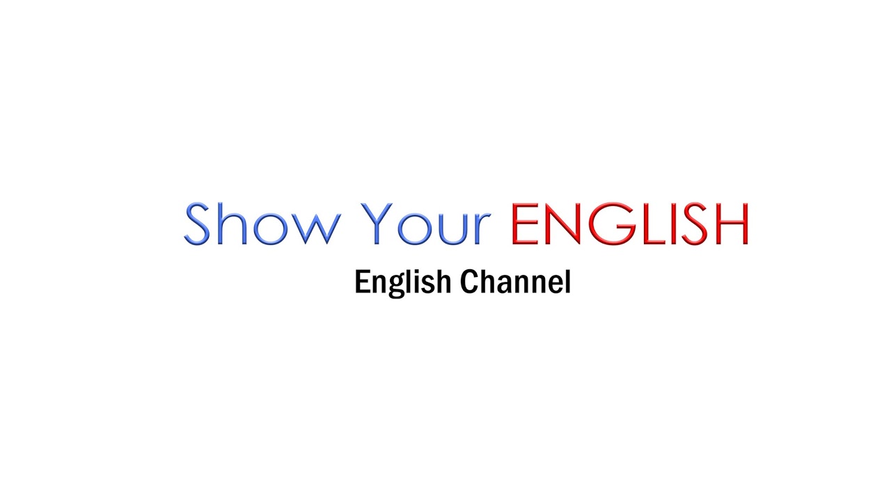 Show Your English English Channel Live Stream - YouTube