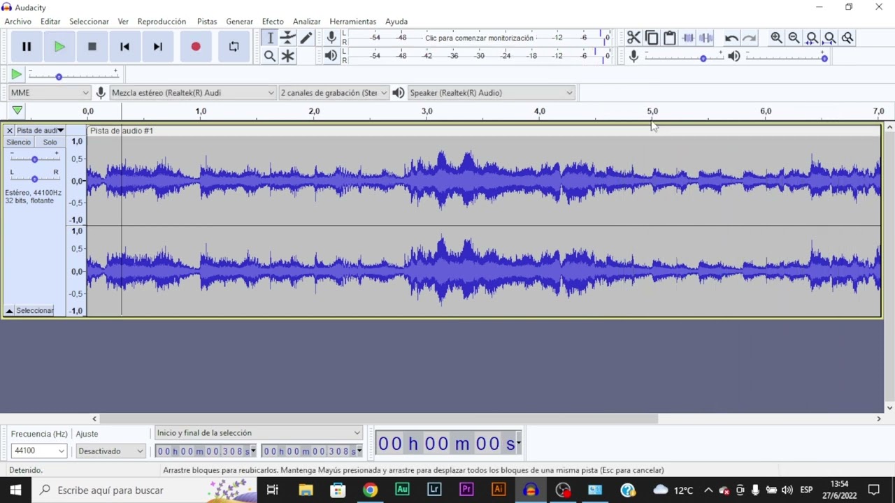 Tutorial con herramientas básicas de Audacity - YouTube
