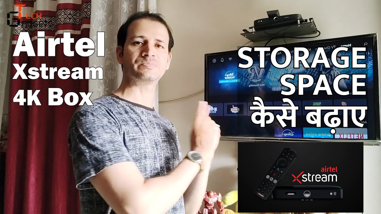 How to expand STORAGE in Airtel Xstream Box | Tech Gadgets - YouTube