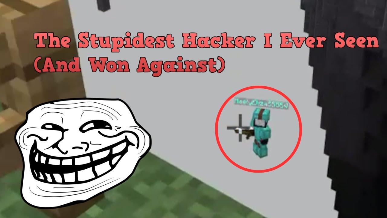 Killing and winning against the stupidest hacker i ever seen (bro died ...