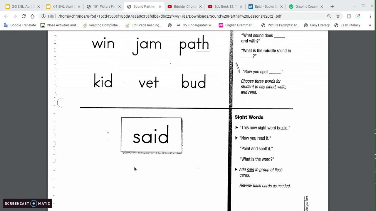 Sound Partners Lesson 19 - YouTube