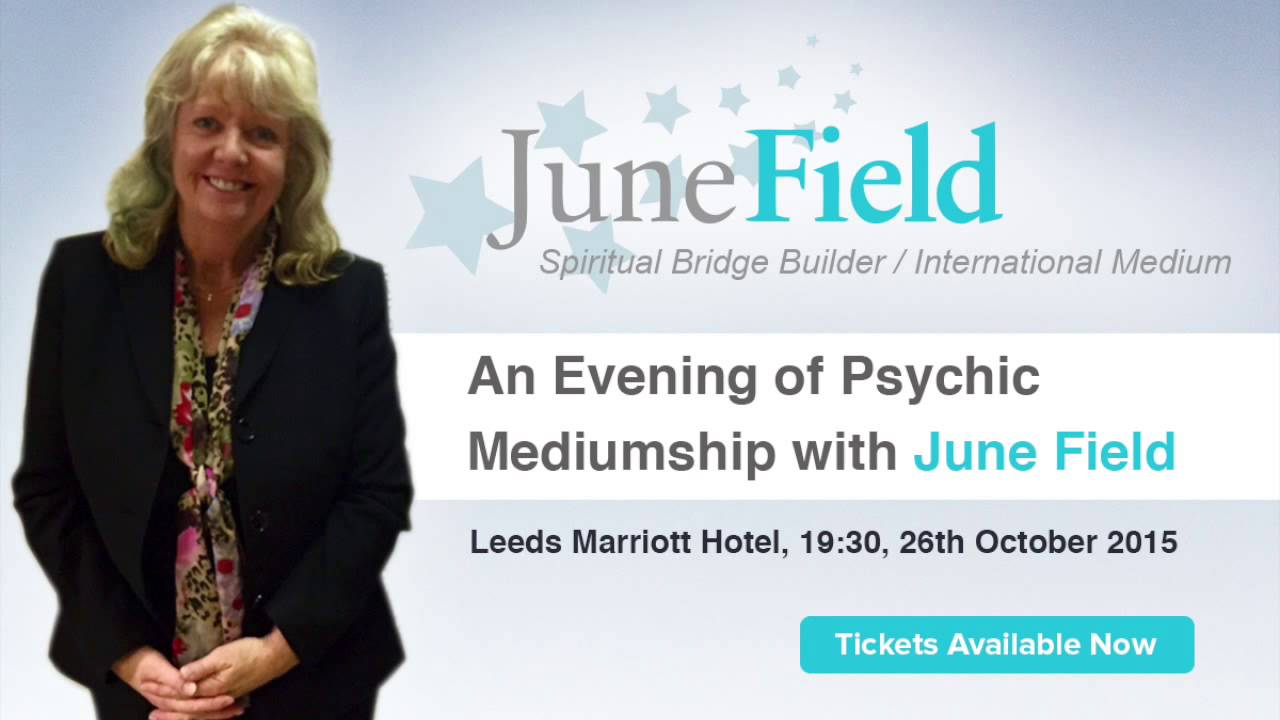 June Field - Psychic Medium Wows Radio Presenters - YouTube