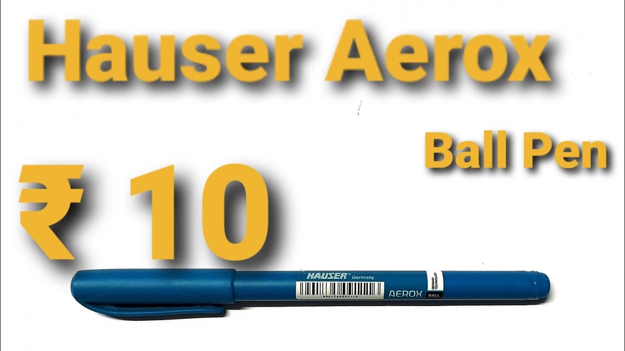 Hauser Aerox Ball Pen - YouTube