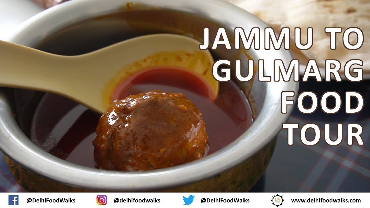 Jammu to Gulmarg Food Journey - YouTube