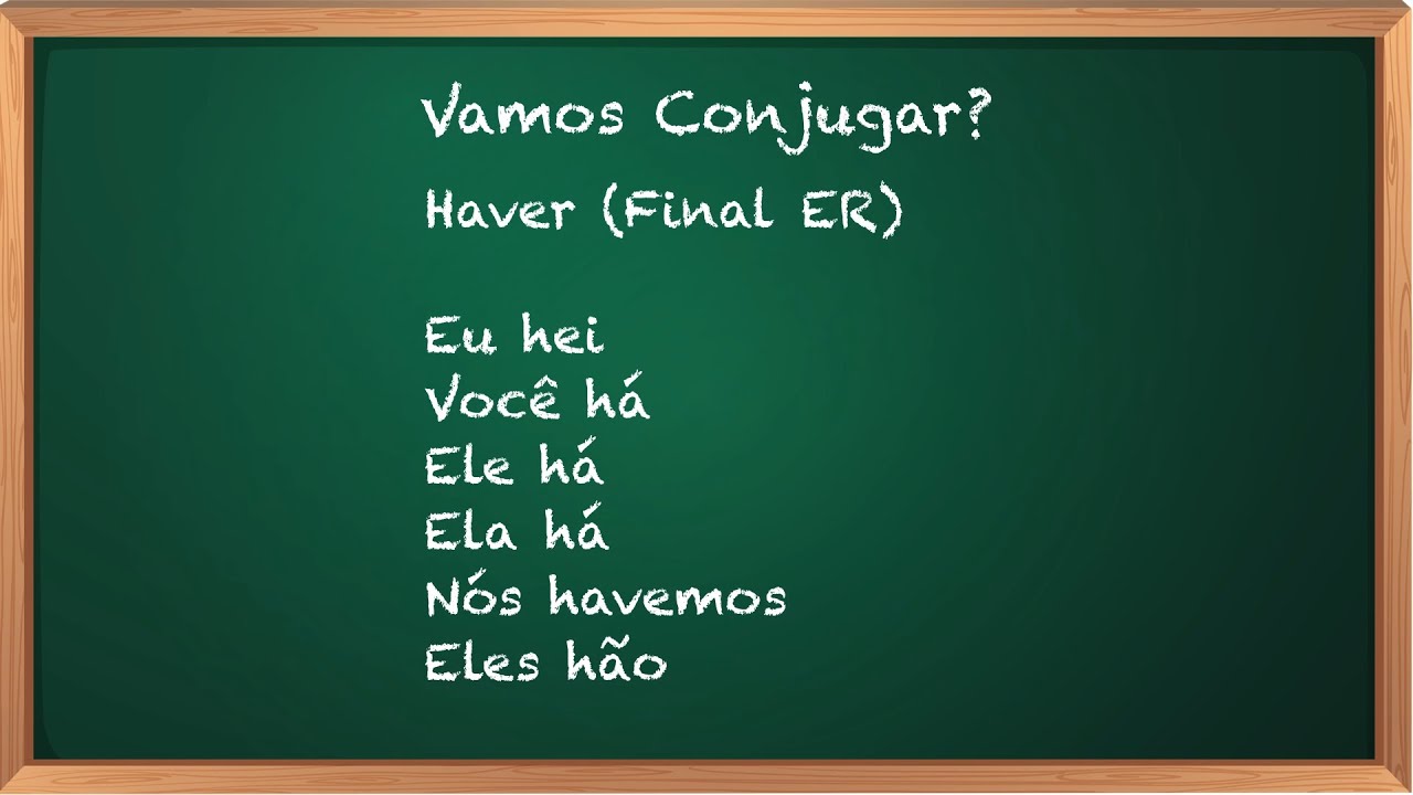 Let´s Conjugate: There is/There Are (Haver) in Portuguese - YouTube