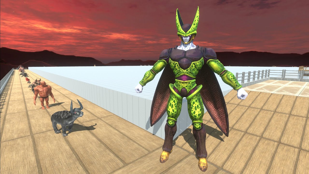 CELL PERFECT COCONUT DEATH RUN - Animal Revolt Battle Simulator - YouTube