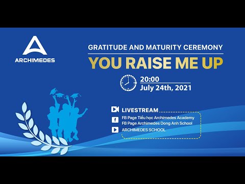 AS | GRATITUDE AND MATURITY CEREMONY - "YOU RAISE ME UP" | 16 - 21 - YouTube
