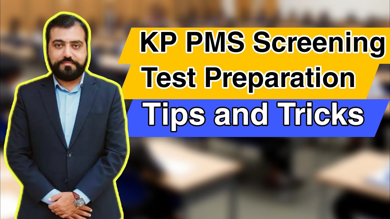 Tips Tricks Strategies Study Material for Passing KP PMS Screening Test ...