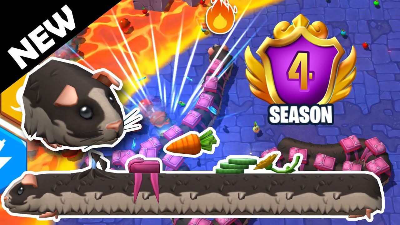 Snake Rivals - season 4 - Snake Cobaya - new skin - new snake - YouTube