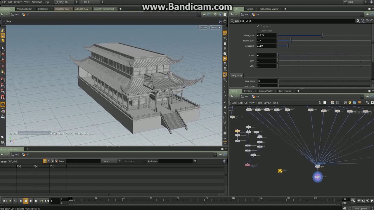 Houdini Programmatic modeling - YouTube