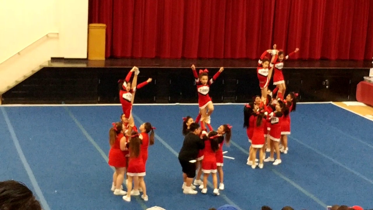 East Aurora Cheerleading Competition - YouTube