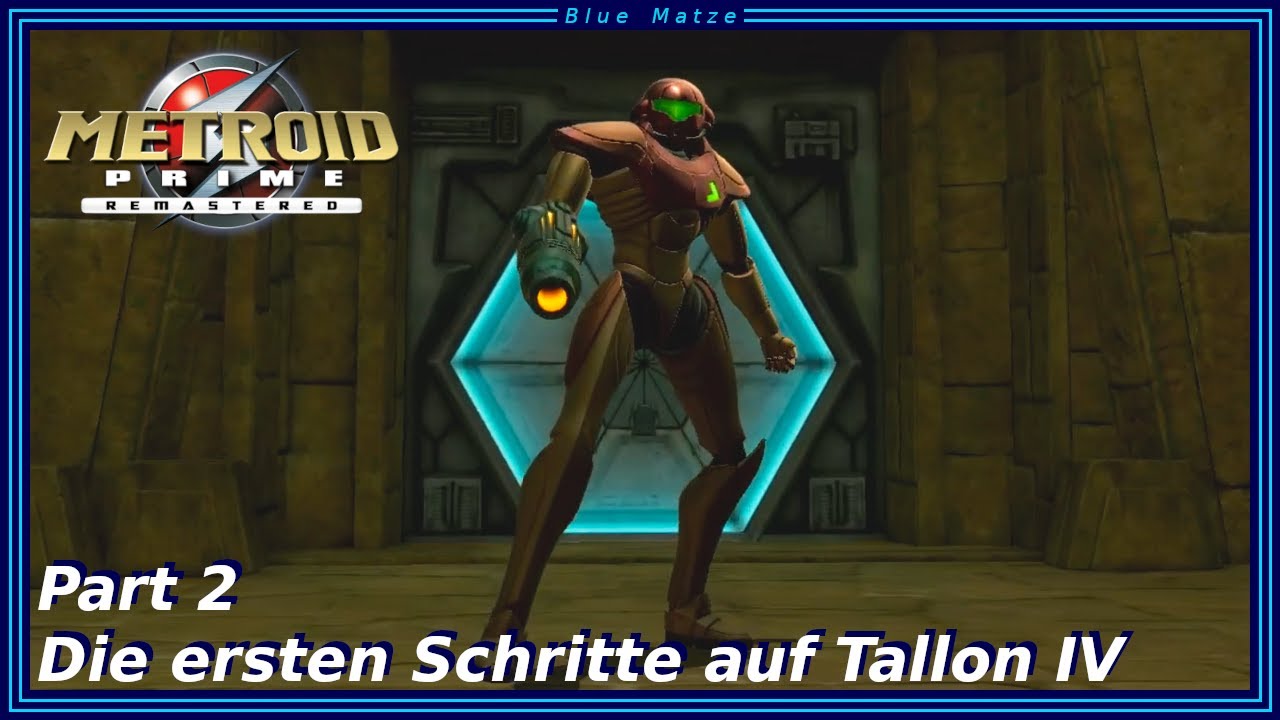 Metroid Prime Remastered #2 - Die ersten Schritte auf Tallon IV - YouTube
