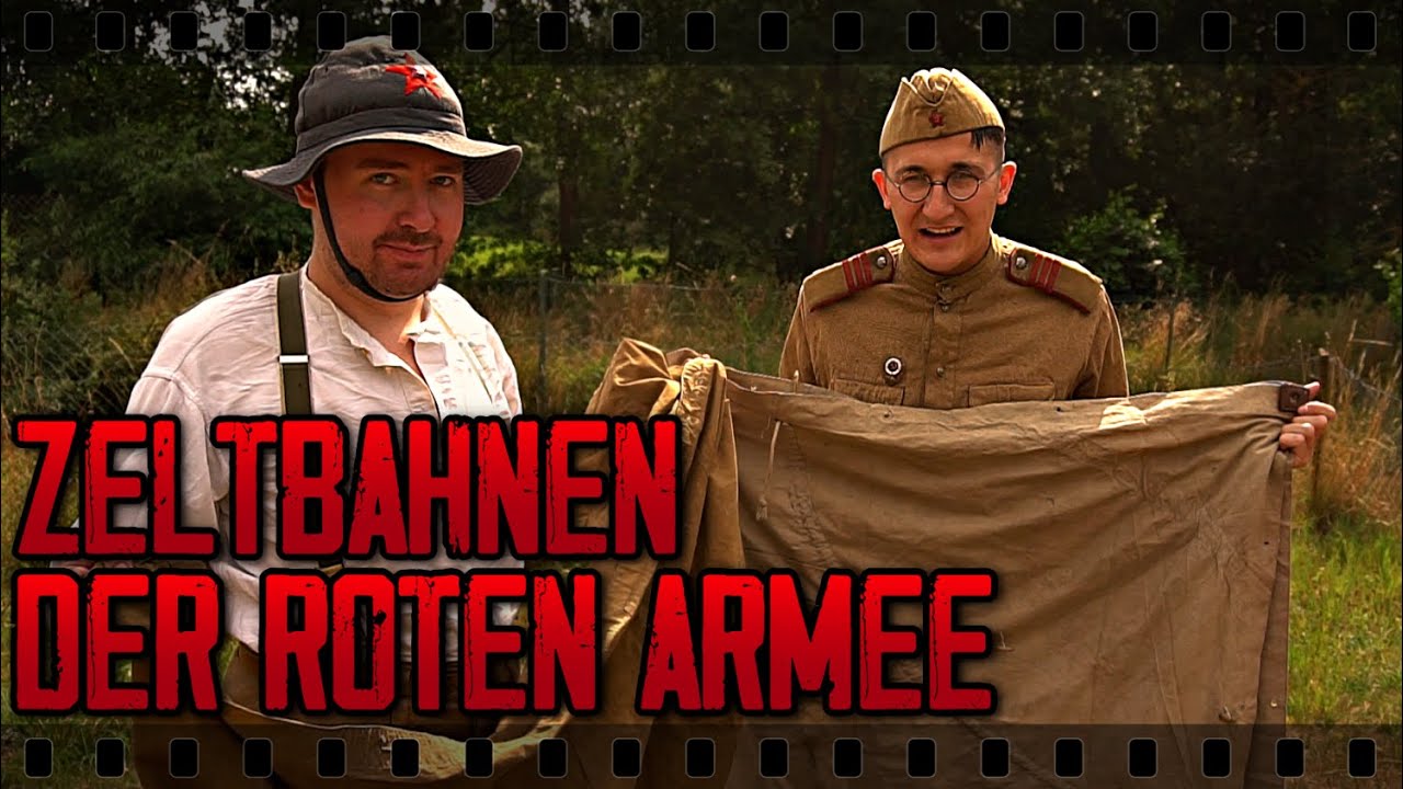 Die Zeltbahn der Roten Armee - Russische Zeltbahnen im Wandel der Zeit ...