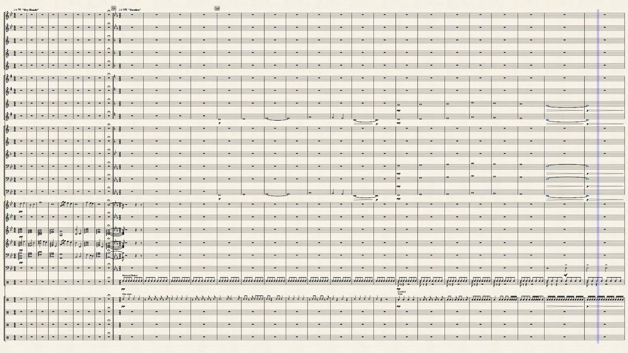 Minecraft Medley - Marching Band (scrolling score) - YouTube