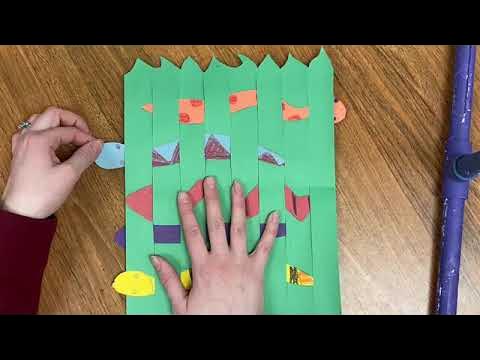 2nd Grade: Weaving Snakes through the grass - YouTube