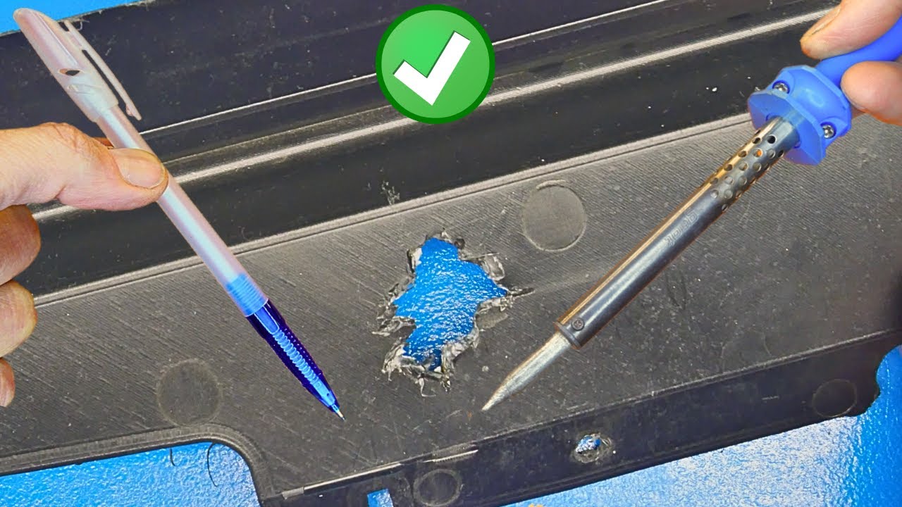 Car Plastic Repair by Yourself at Home ! Don´t need to go to the ...