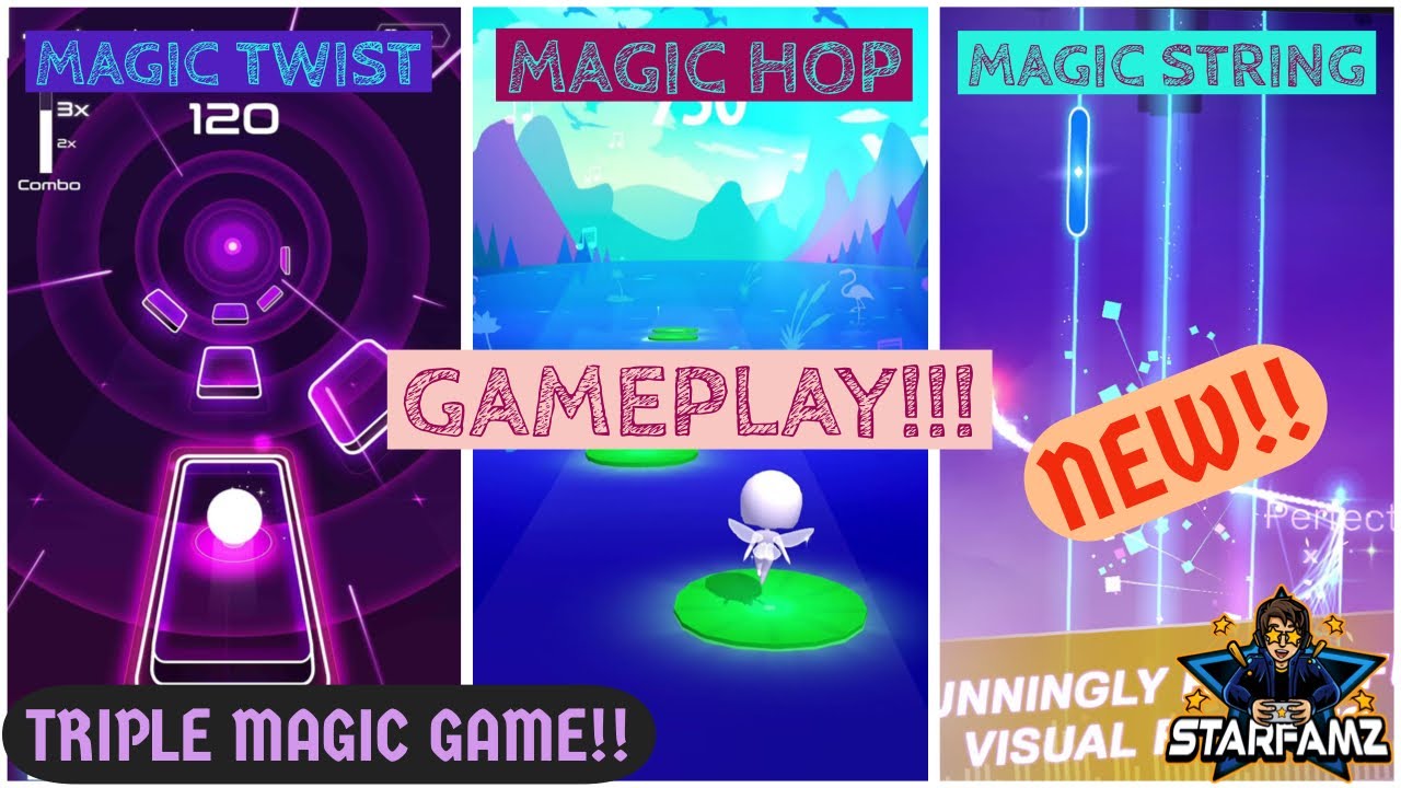 MAGIC TWIST, MAGIC HOP, MAGIC STRING(New)!! GAMEPLAY!! - YouTube