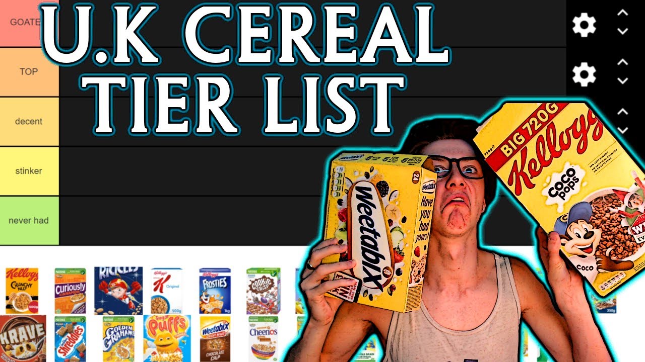 RANKING UK CEREALS BEST WORST CEREAL TIER LIST YouTube ranking-uk-cereals-best-worst-cereal-tier-list-youtube