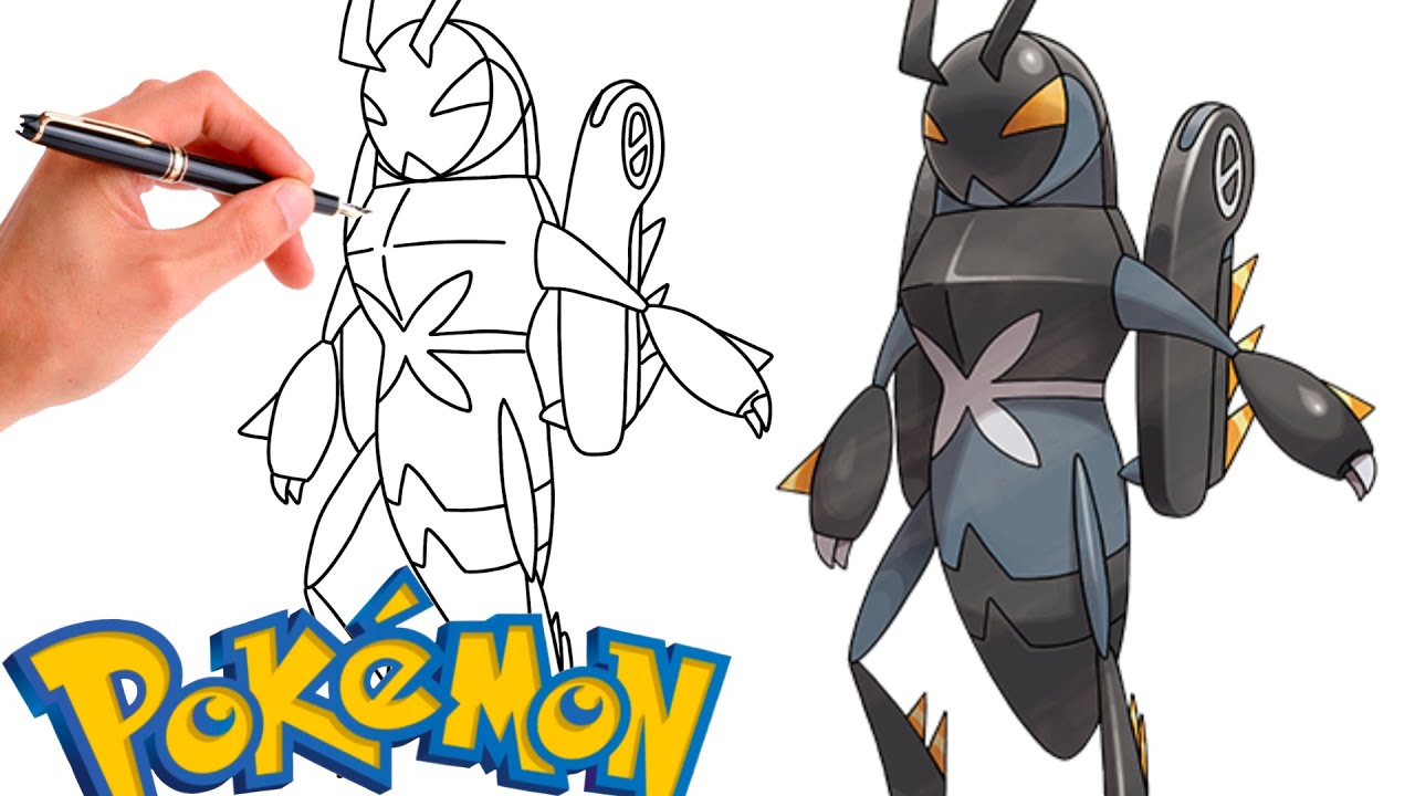 How To Draw LOKIX POKEMON #920 | Generation 9 - YouTube