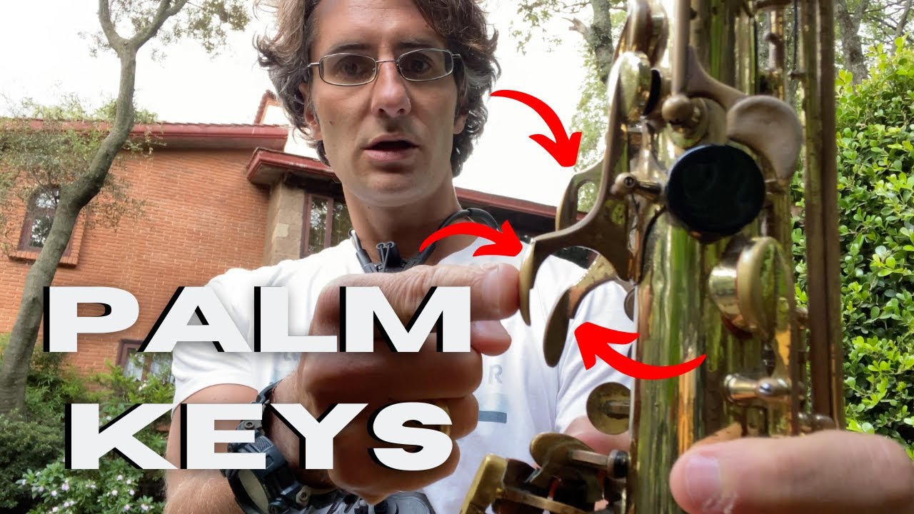 Palm Keys on the Saxophone - YouTube