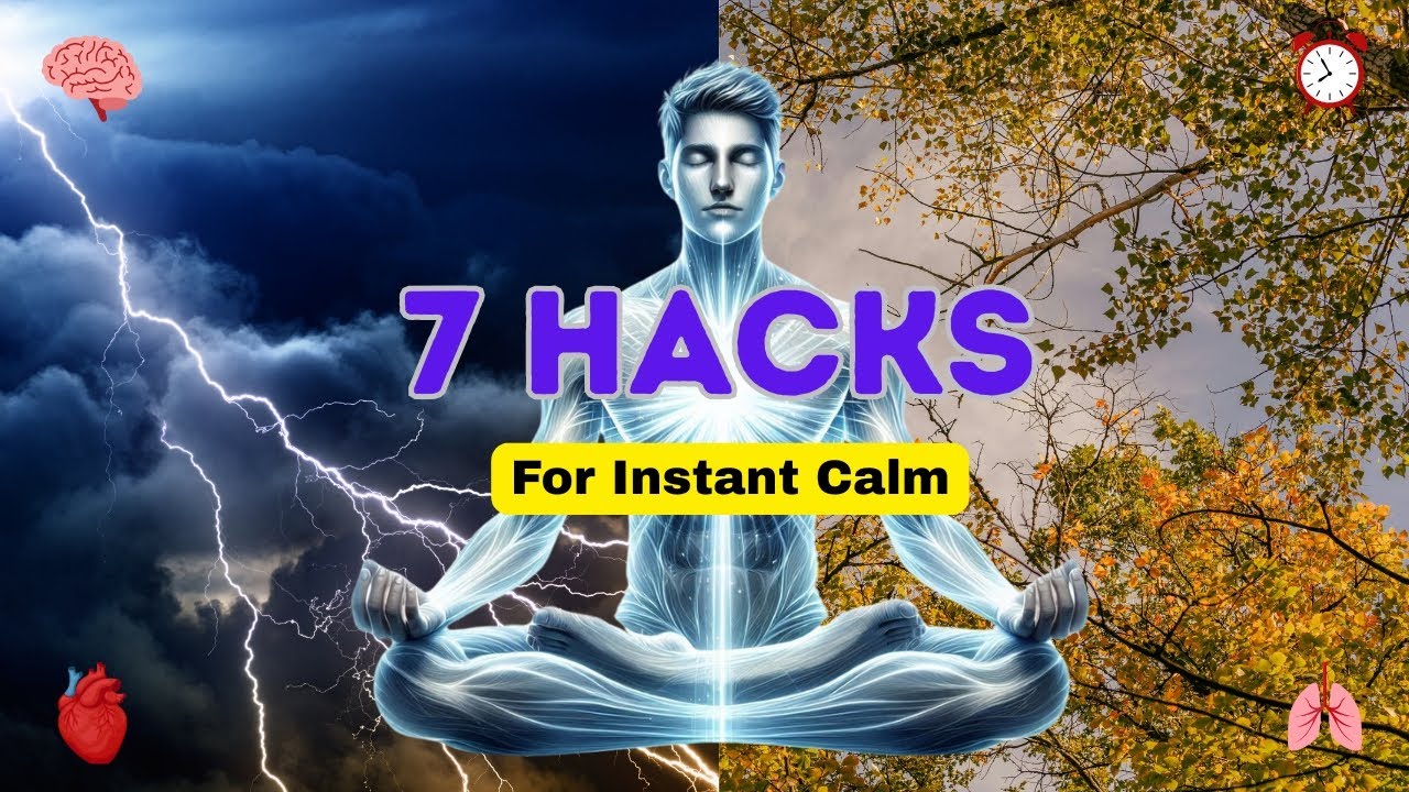 7 Powerful Hacks to Ease Anxiety and Find Calm Fast - YouTube