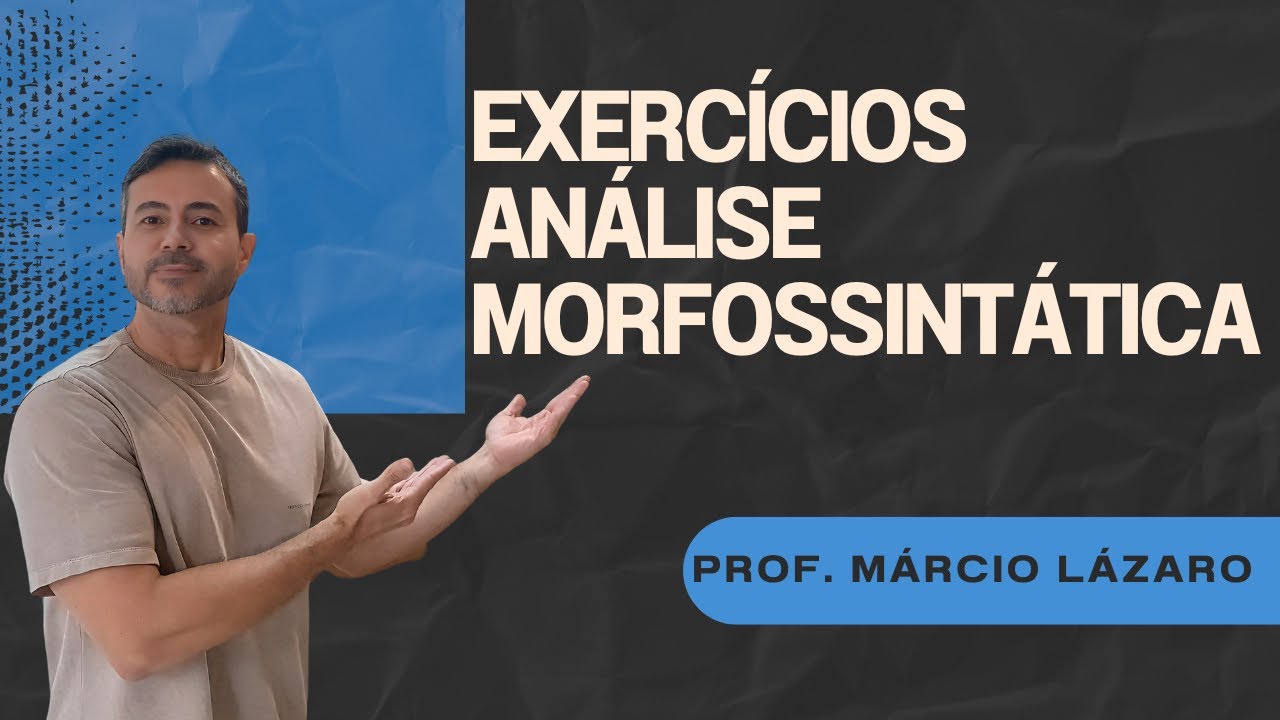 Exercícios de Análise Morfossintática #português #concursopublico #enem ...