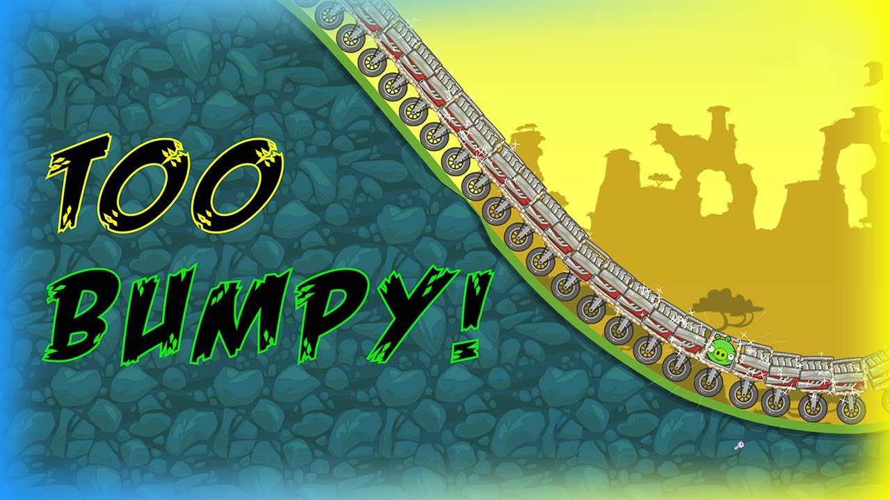 Bad Piggies | The BUMPIEST Train Ever! | Rovio Craze - YouTube