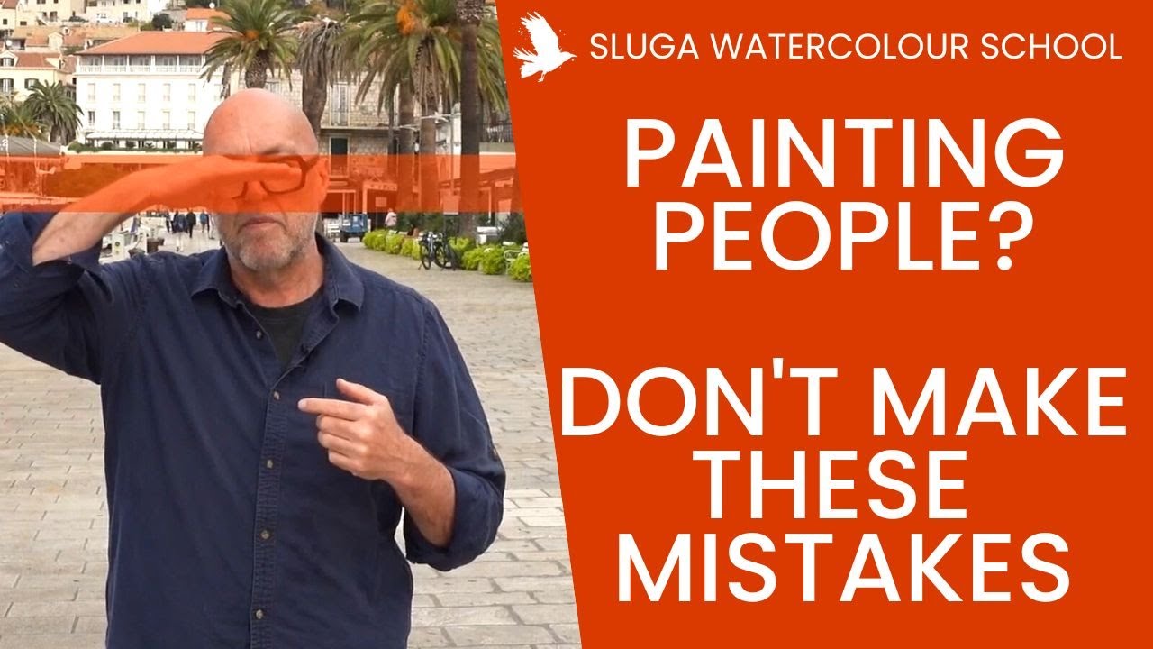 HOW TO PAINT PEOPLE IN WATERCOLOUR (for beginners) - YouTube