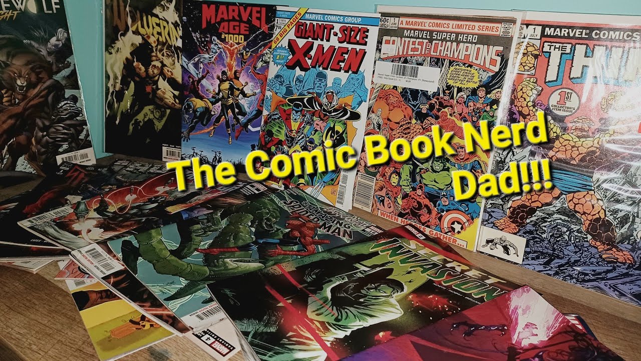 The inaugural Comic book nerd dad episode . - YouTube