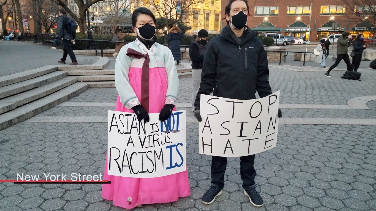NYC Peace Vigil for Victims of Asian Hate Union Square New York March ...